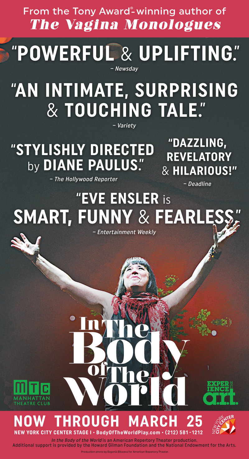 In the Body of the World – V: Formerly Eve Ensler
