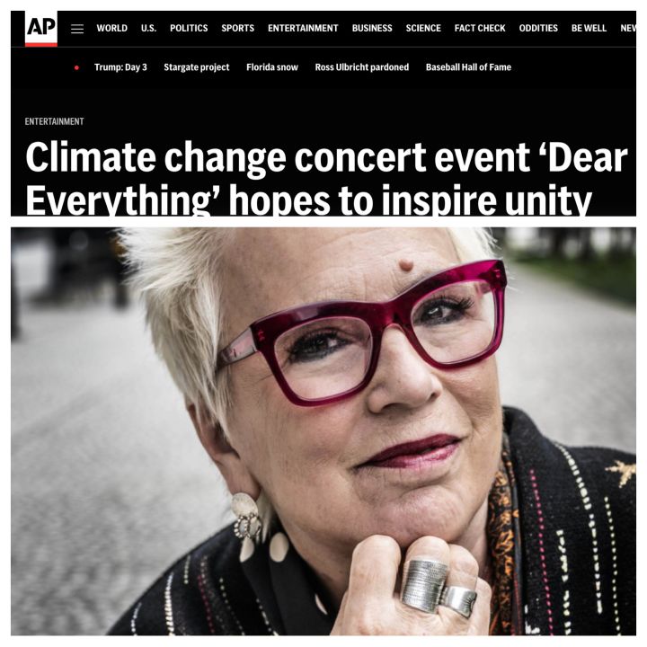 Climate change concert event ‘Dear Everything’ hopes to inspire unity ...